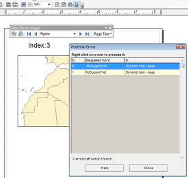 MapSpeller™: Interacting with Potential Typos